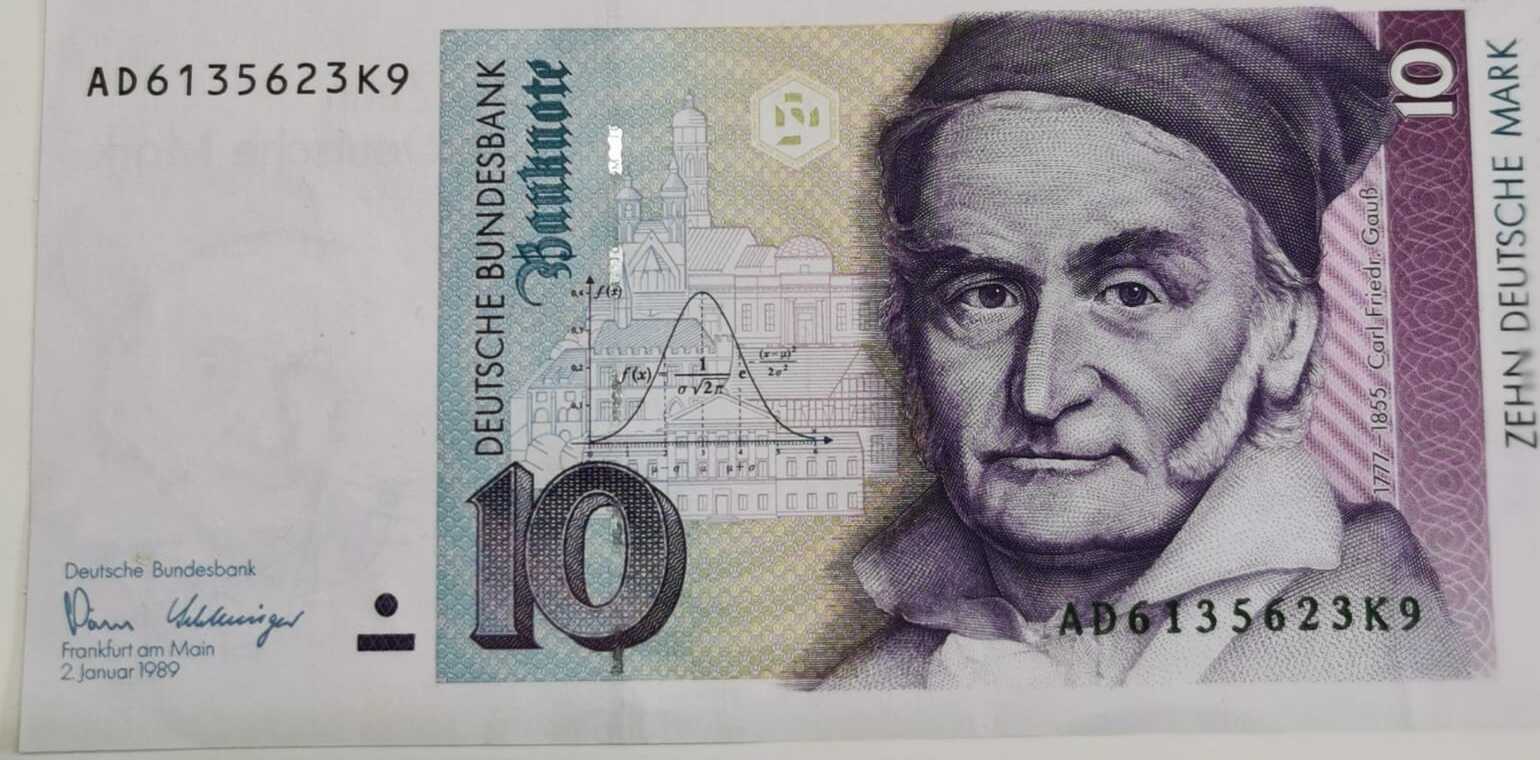Bundesrepublik Deutschland 10 Deutsche Mark 1989 Ro.292a 1 | MA-Shops