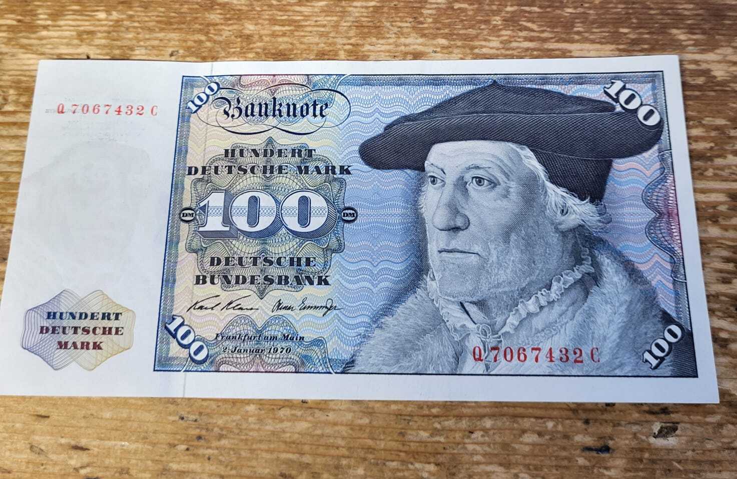 Bundesrepublik Deutschland 100 Deutsche Mark 1970 Ro.273A (1-2) | MA-Shops