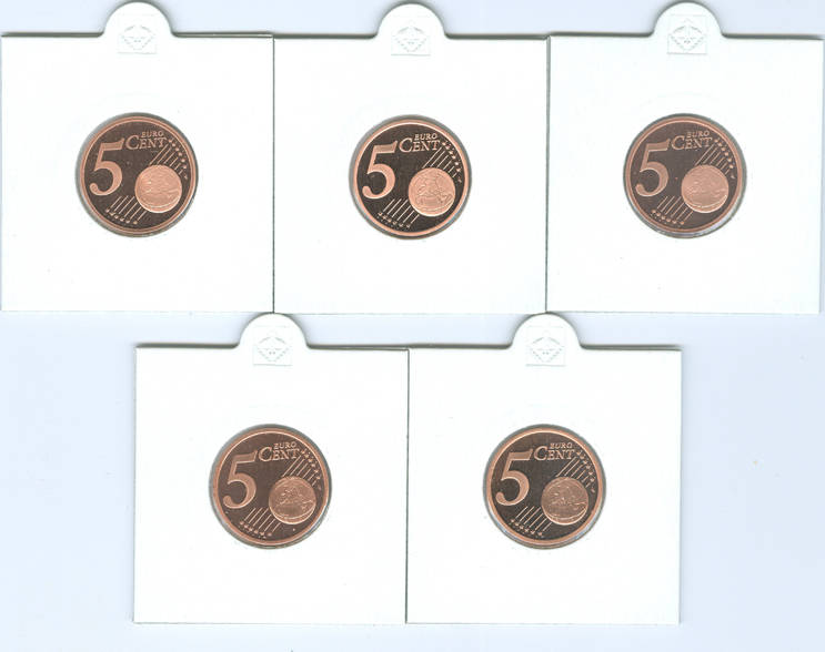 Bundesrepublik Deutschland 5 Cent 2008 ADFGJ Proof | MA-Shops