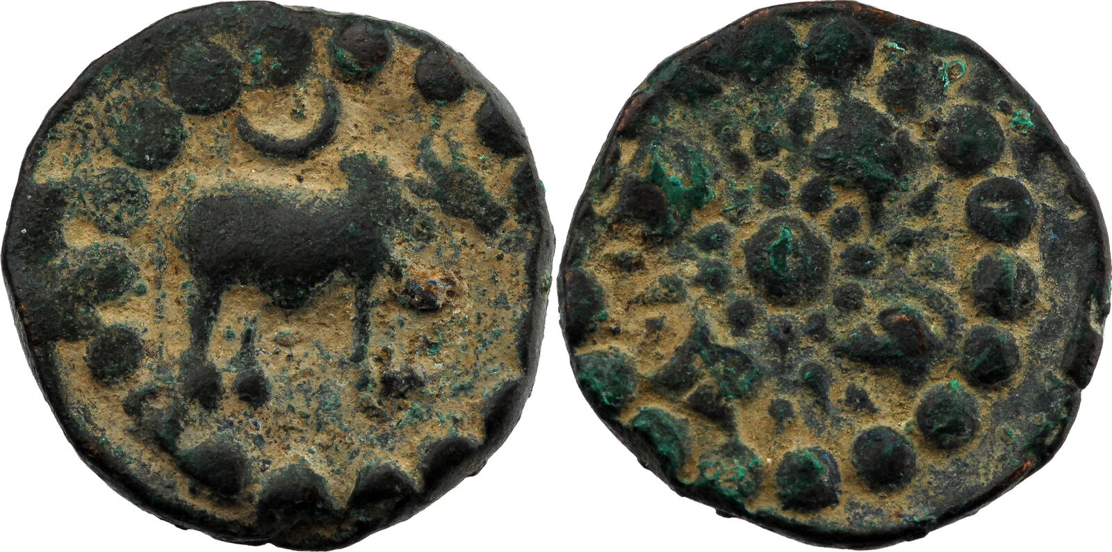 Nepal Dynastie Lichchhavi Narendradeva AE 641-680 VF | MA-Shops