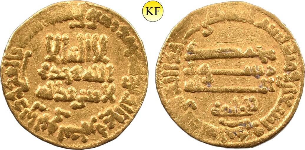 Abbasiden Dinar Harun Al-Rashid, 786-809, Egypt VF | MA-Shops