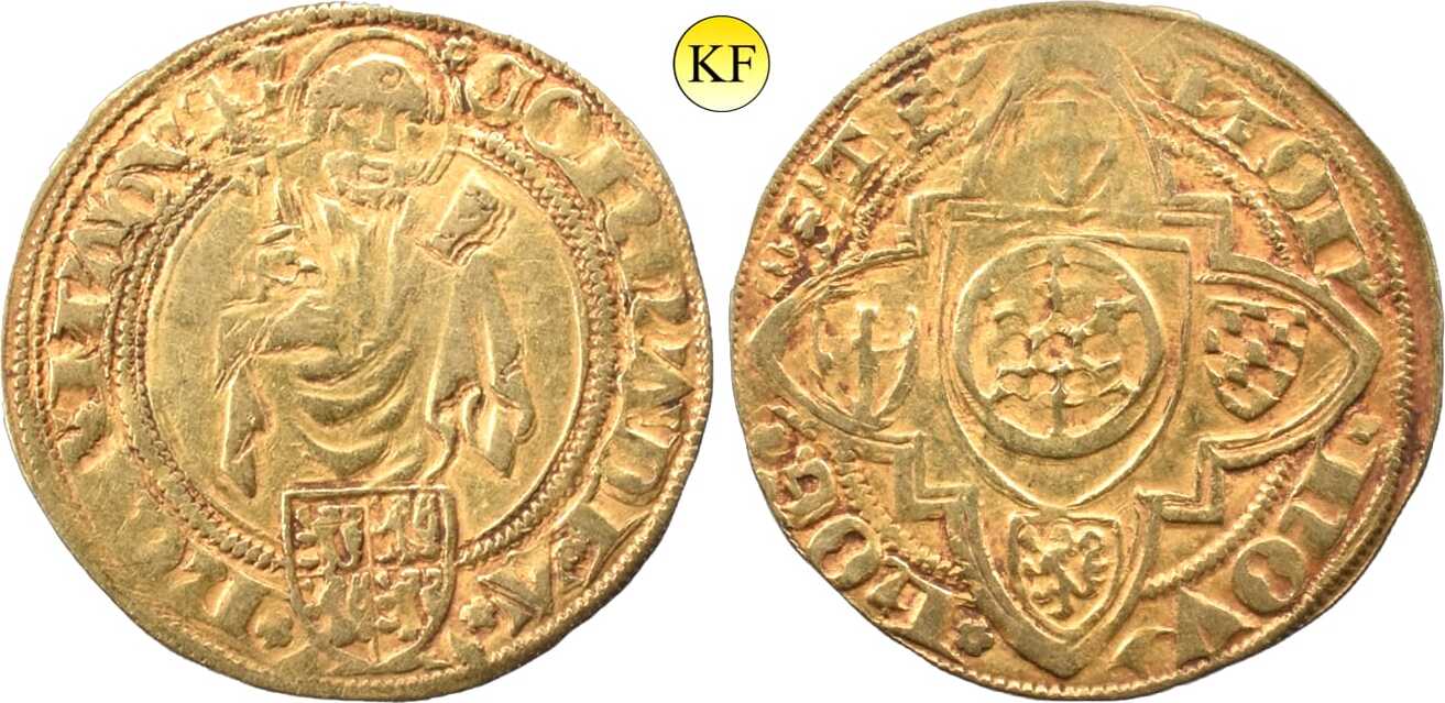 Mainz Goldgulden 1419-1439 Konrad III. von Dhaun, 1419-1434 VF | MA-Shops