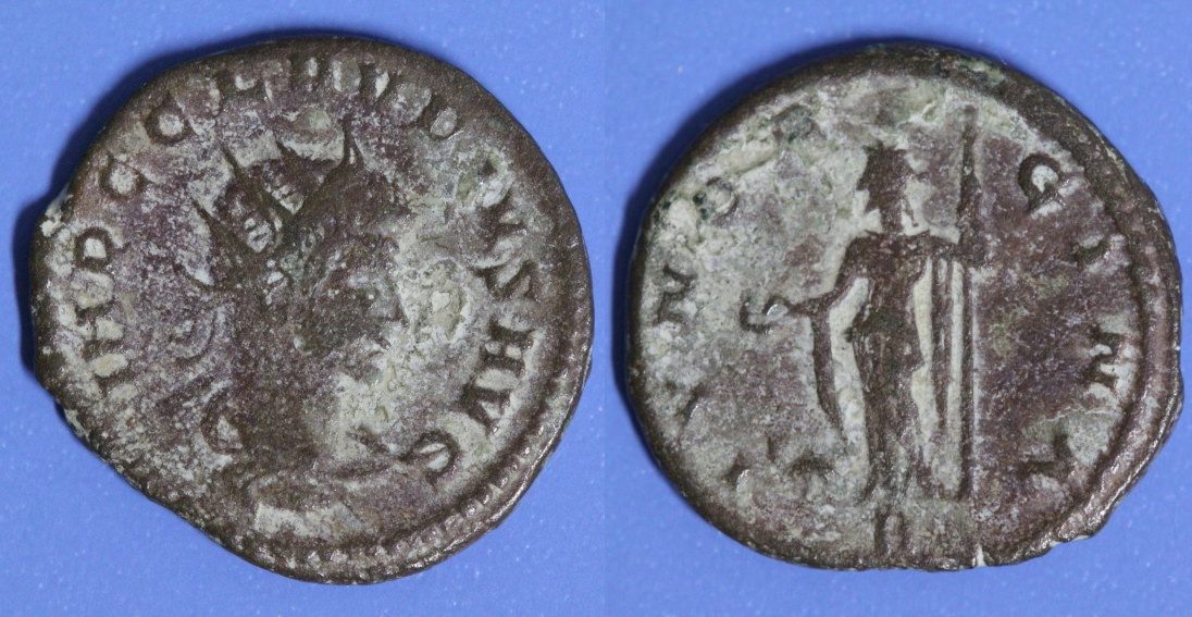 Rom Follis Claudius Gothicus - Iuno Regina s-ss | MA-Shops