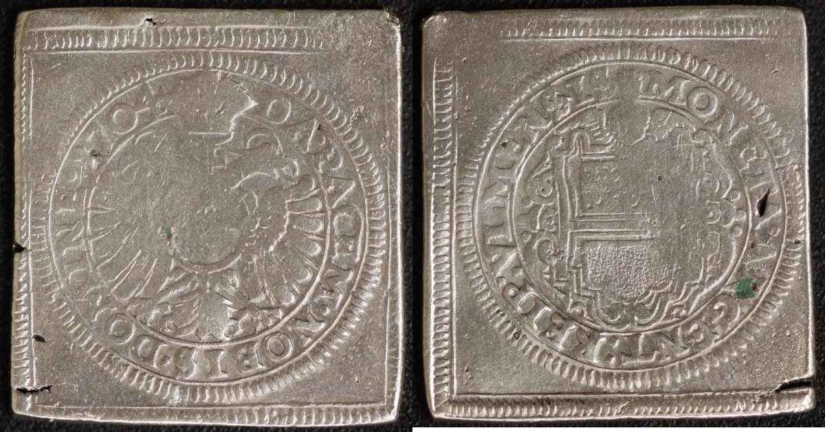 Ulm, Stadt Klippe zu 1 Gulden 1704 ss, sf, pschw. | MA-Shops