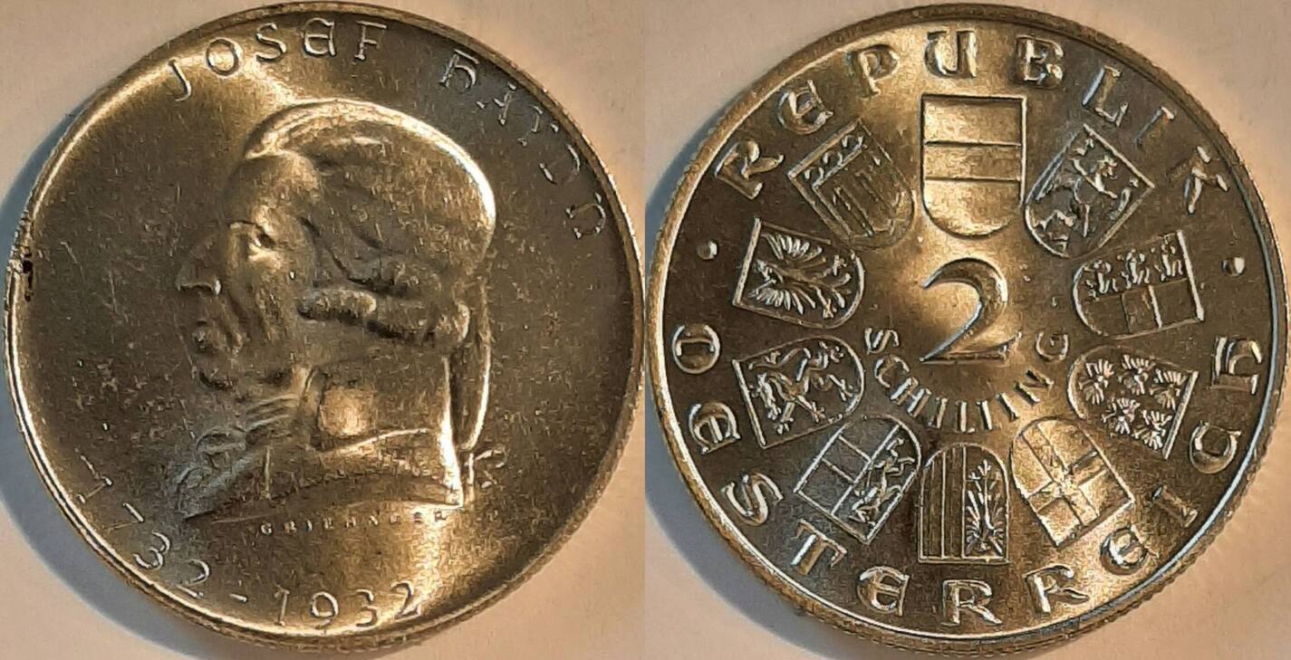 Österreich 2 Schilling 1931 | MA-Shops