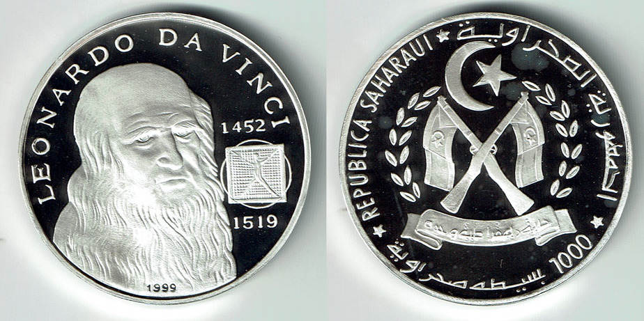 Sahara - Republik Sahara 1000 Pesetas 1999 sahara democratic republic ...