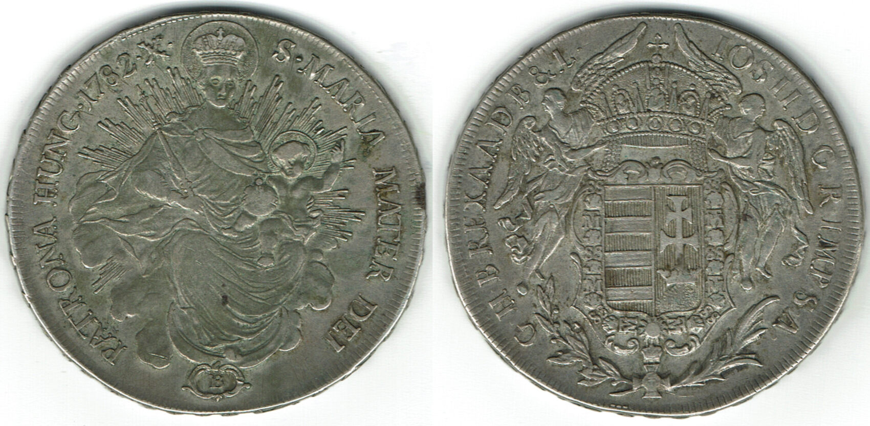 Haus Habsburg - Ungarn Ungarn, Joseph II., Taler 1782, Patrona ...