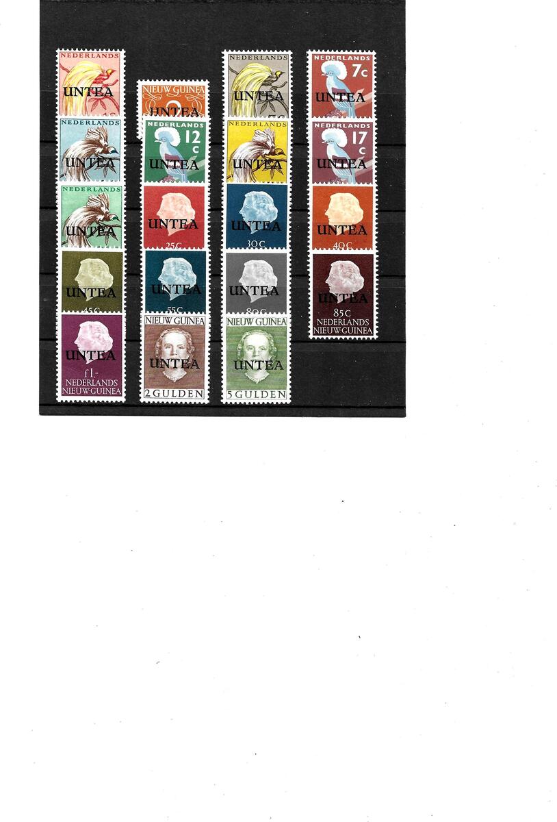 Guinea (UNTEA) 1962 Kat.Nr. 1- 19II. - Kat.Wert 65,- postfrisch | MA-Shops