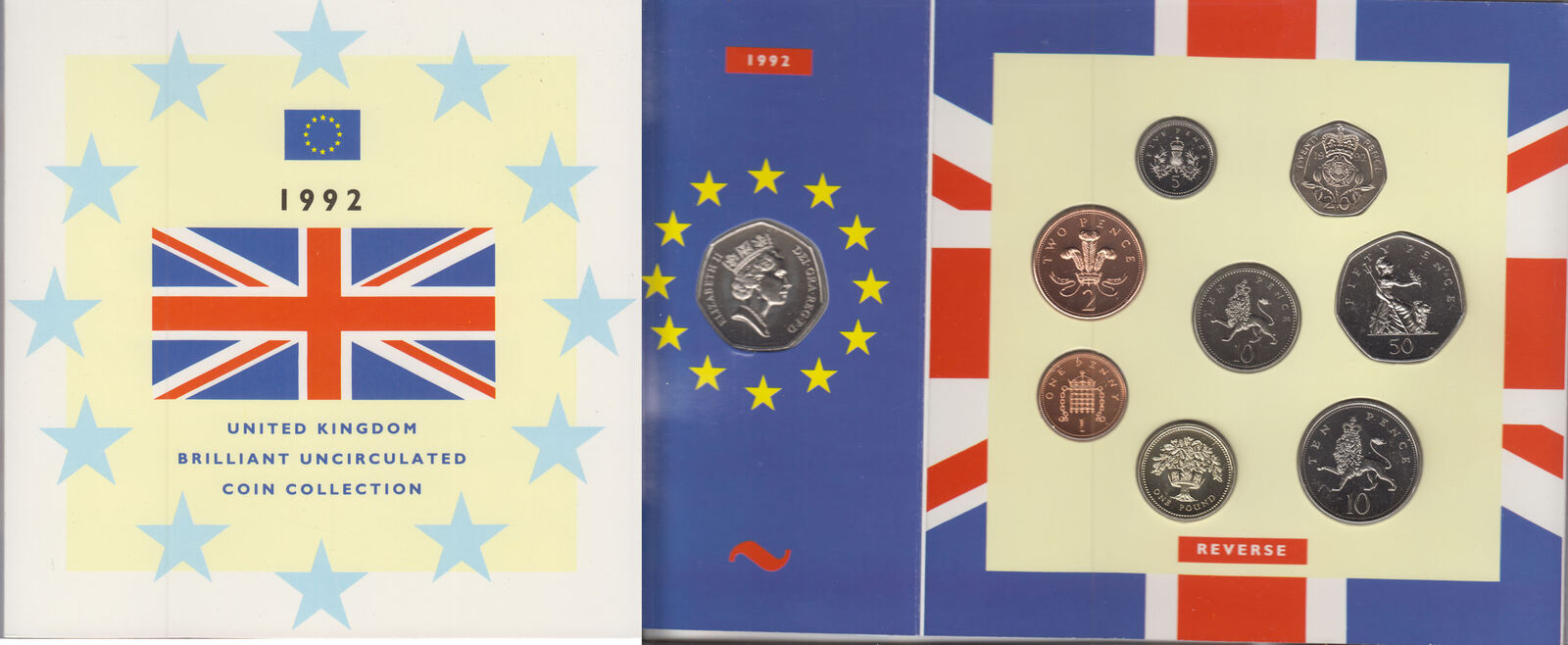 Vereinigtes Königreich - Großbritannien 2,48 Pfund 1992 Great Britain ...