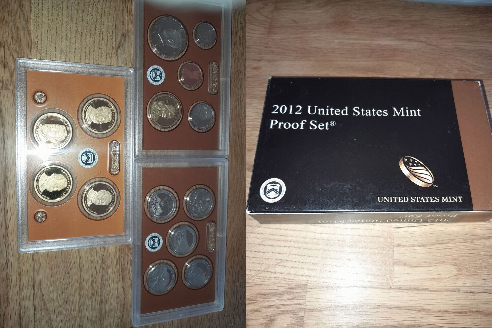6,91 Dollars 2012 USA, United States Mint Proof Set, with box/COA | MA ...