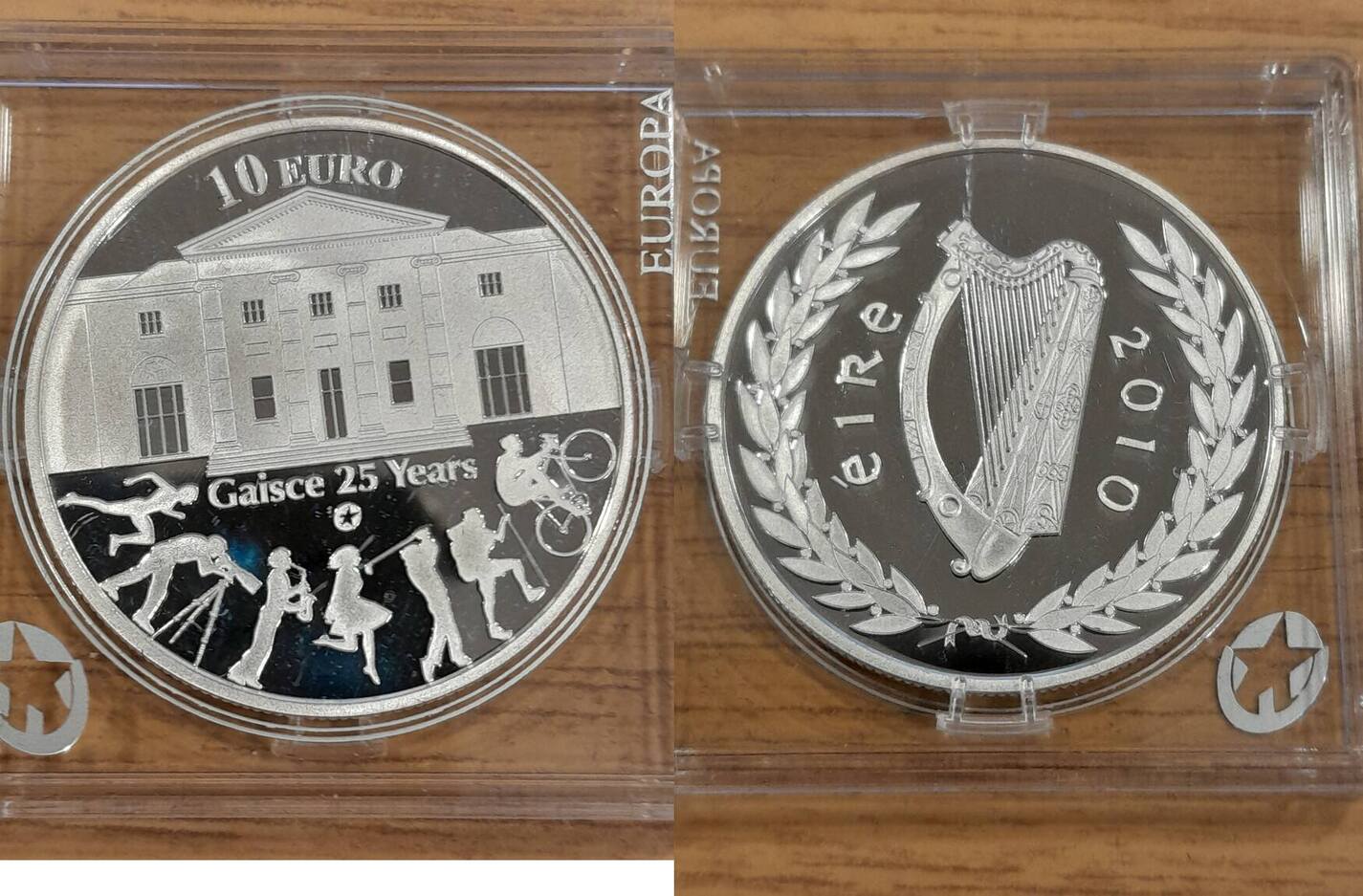 Irland 2010 ireland, 10 euro silver coin "Gaisce 25 Years" Proof | MA-Shops