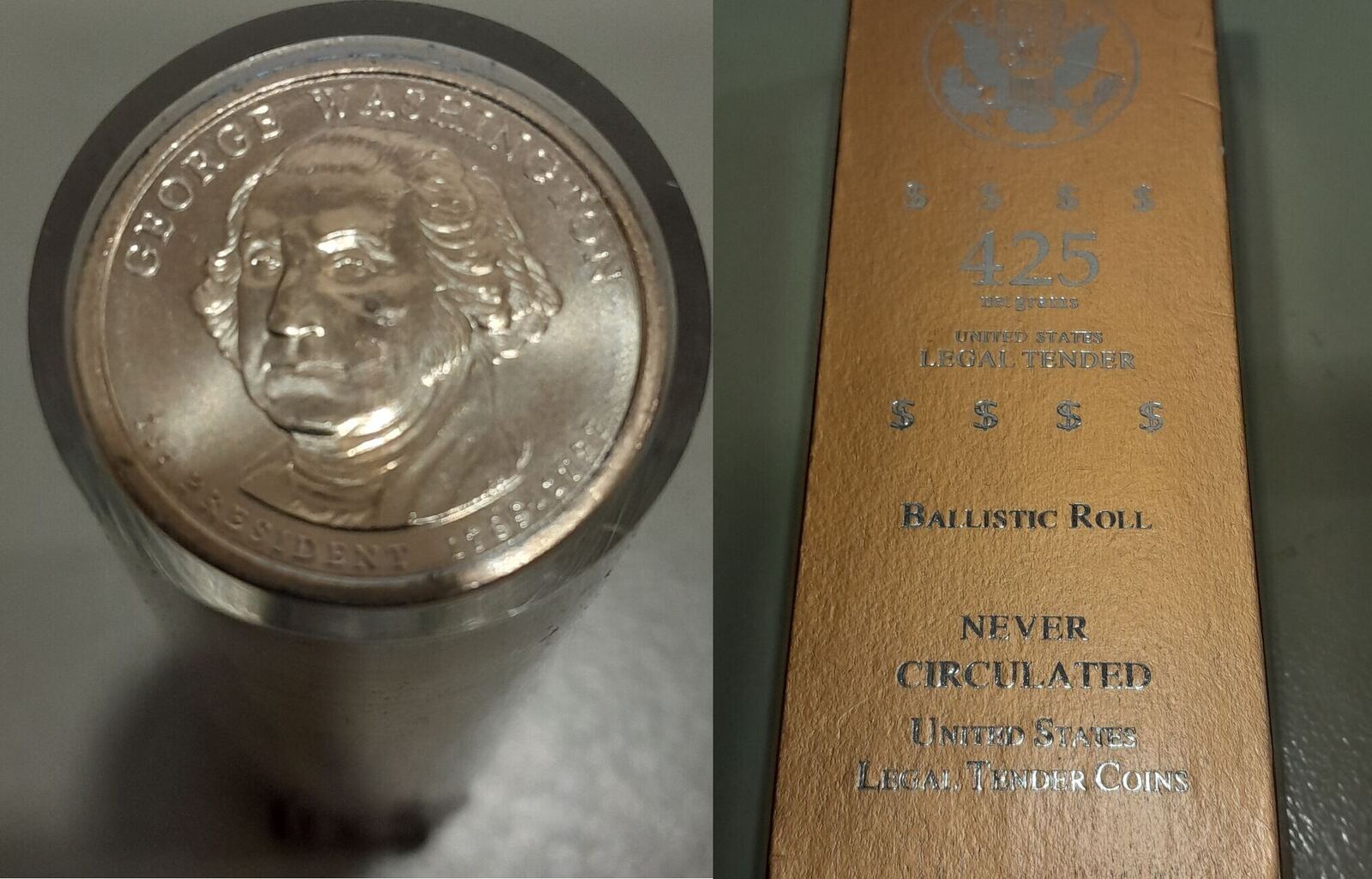 50 Dollars (50 x 1 Dollar) 2007 USA, Presidential 1 Dollar George ...