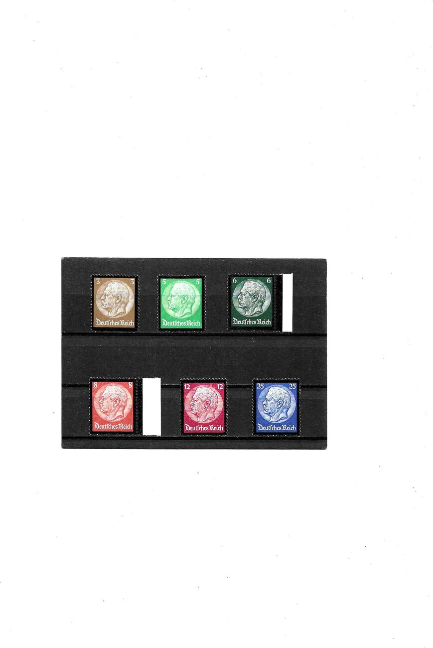 Deutsches Reich 1934 Kat.Nr. 548 - 553 kpl. - Kat.Wert 150,- postfrisch | MA-Shops