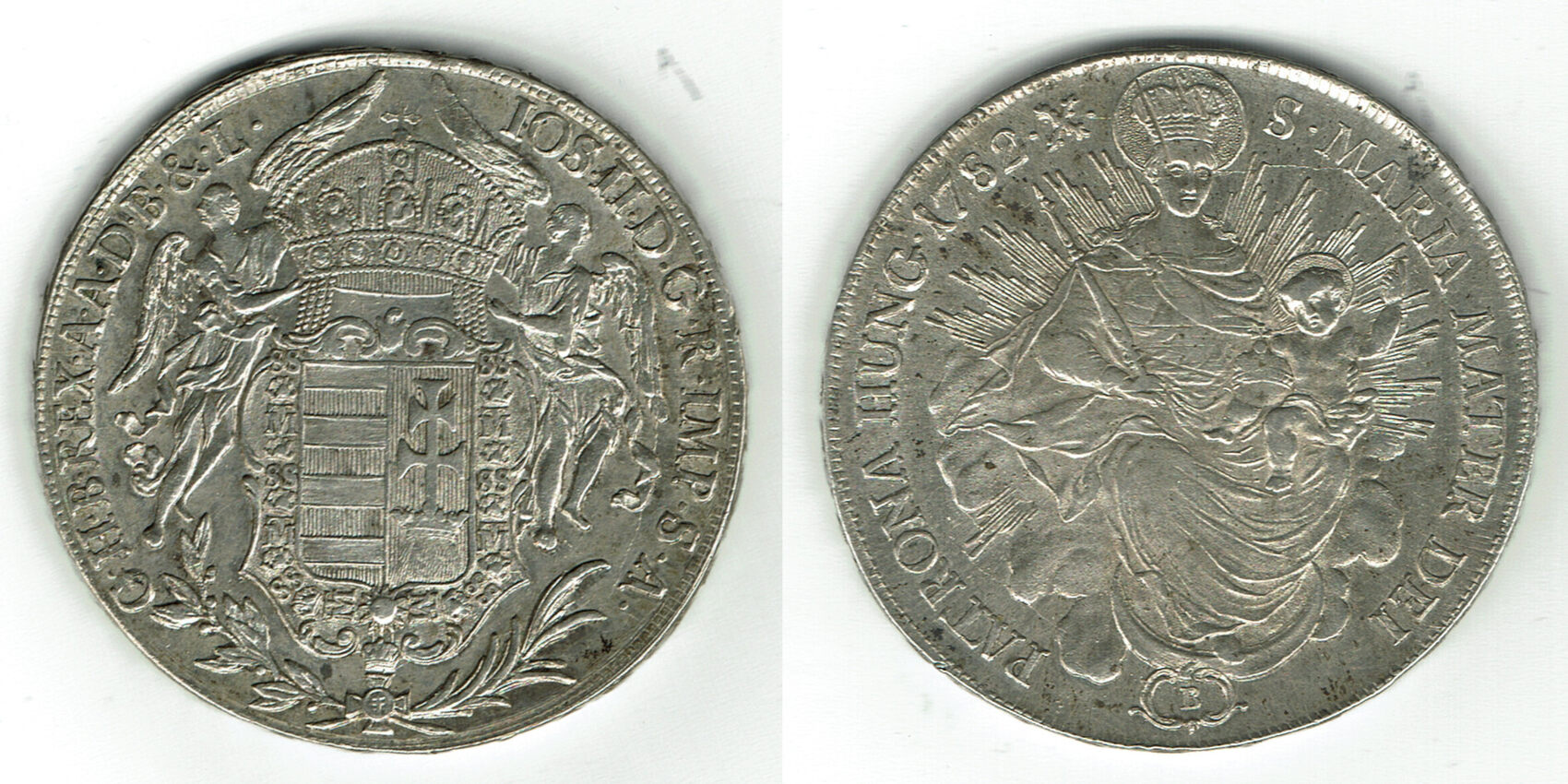 Haus Habsburg - Ungarn Ungarn, Joseph II., Taler 1782, Patrona ...