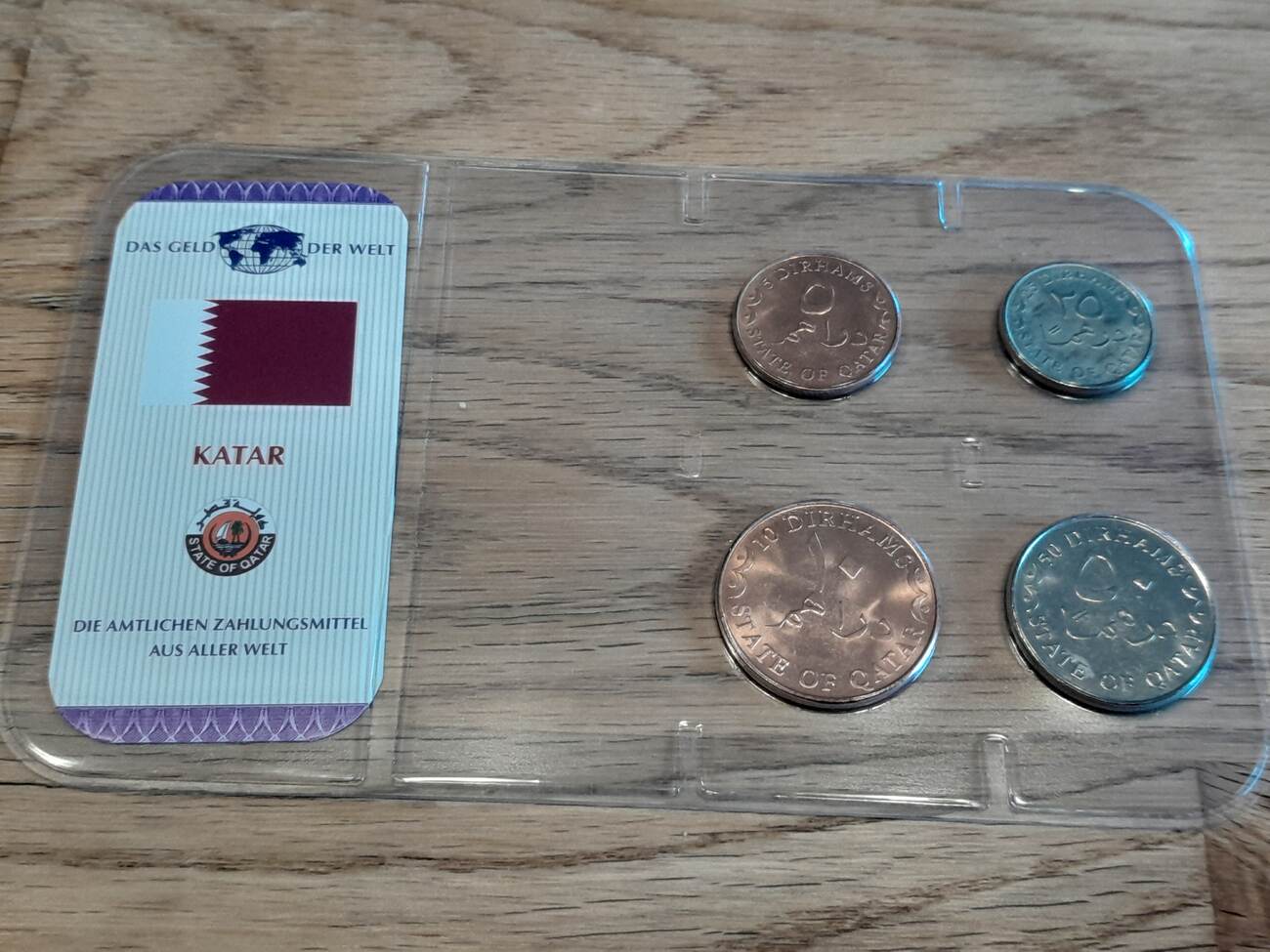 Katar 90 Dirham 2006 qatar, coin set, 5 - 50 Dirham (4 coins) BU | MA-Shops