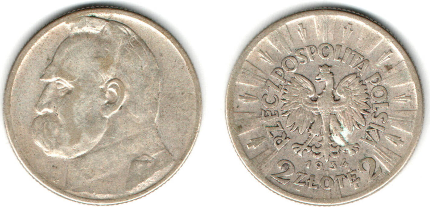 Polen poland, 2 zlotych 1934! VF | MA-Shops