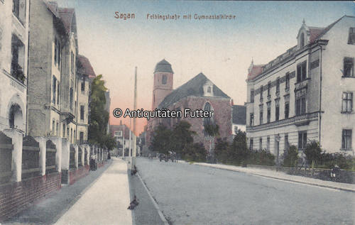 Sagan / Żagań / Niederschlesien / Polen 1918 Ansichtskarte / Postkarte ...