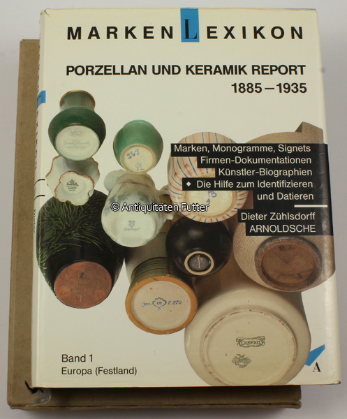 Bundesrepublik Deutschland 1988 Dieter Zühlsdorff / Marken Lexikon / Porzellan und Keramik ...