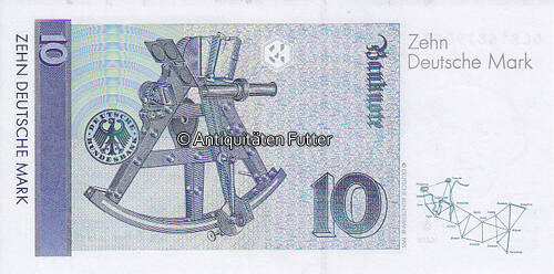 Bundesrepublik Deutschland 10 Deutsche Mark 1. Oktober 1993 1777 - 1855 ...