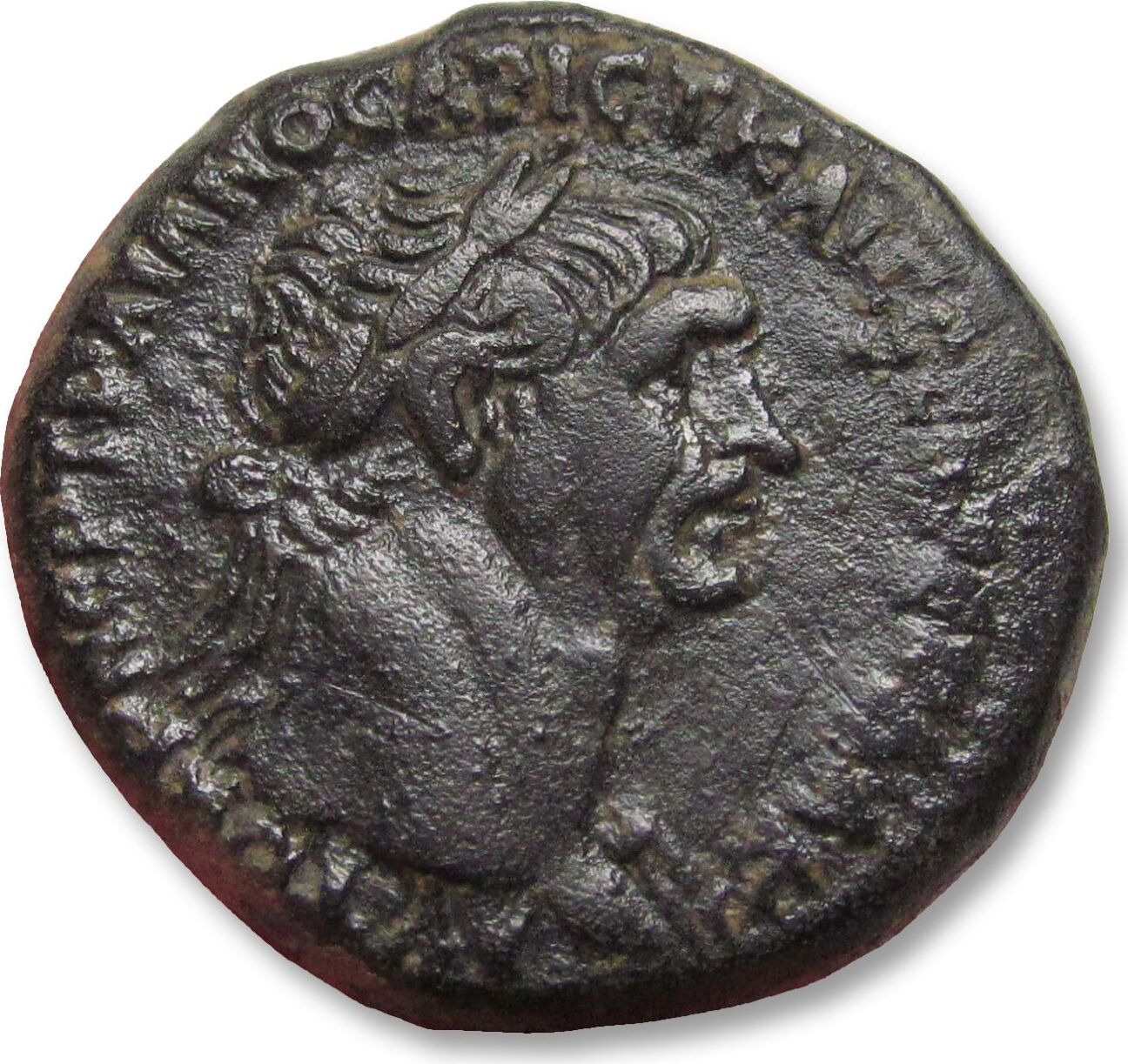 ROMAN EMPIRE AE 27mm provincial coin circa 115-116 A.D. Trajan ...