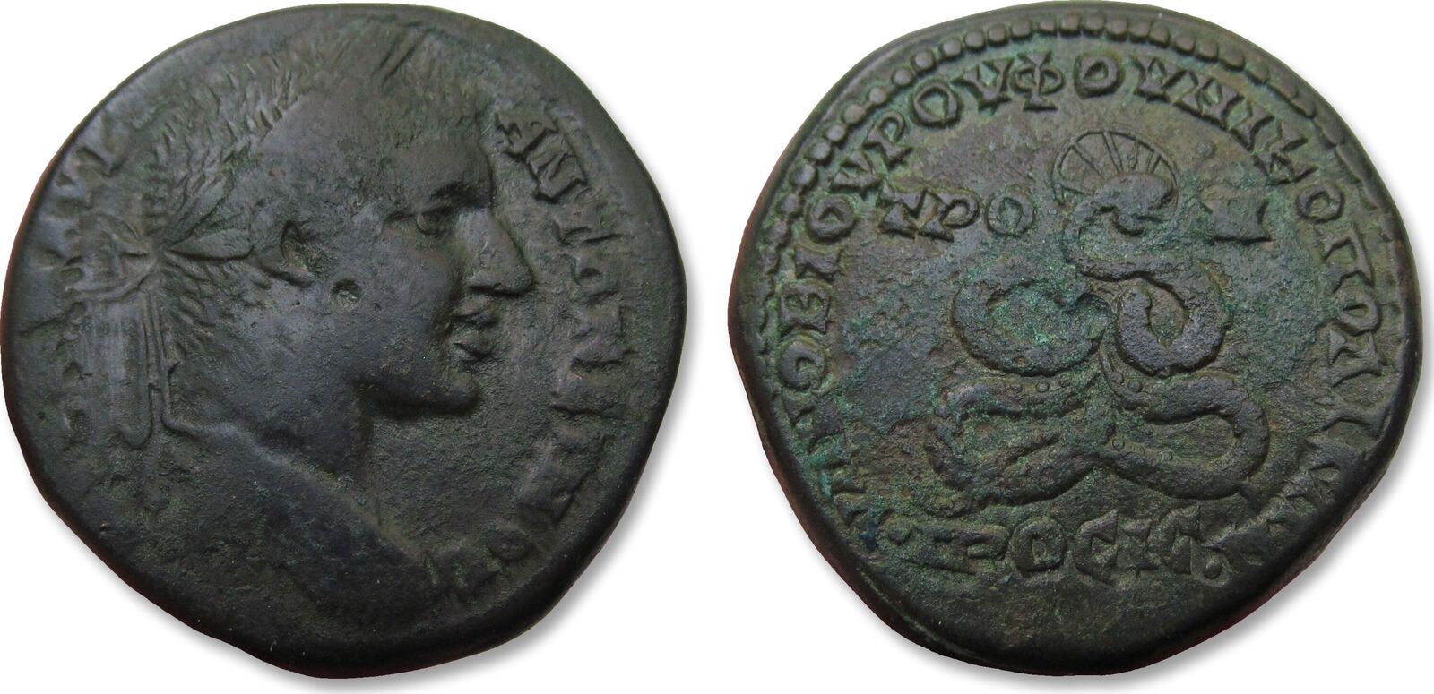 ROMAN EMPIRE AE 26mm provincial coin 218-222 A.D. Elagabalus, Moesia ...