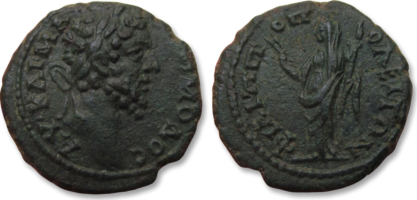 ROMAN EMPIRE AE 19mm (assarion) 177-192 A.D. Commodus, Thrace ...