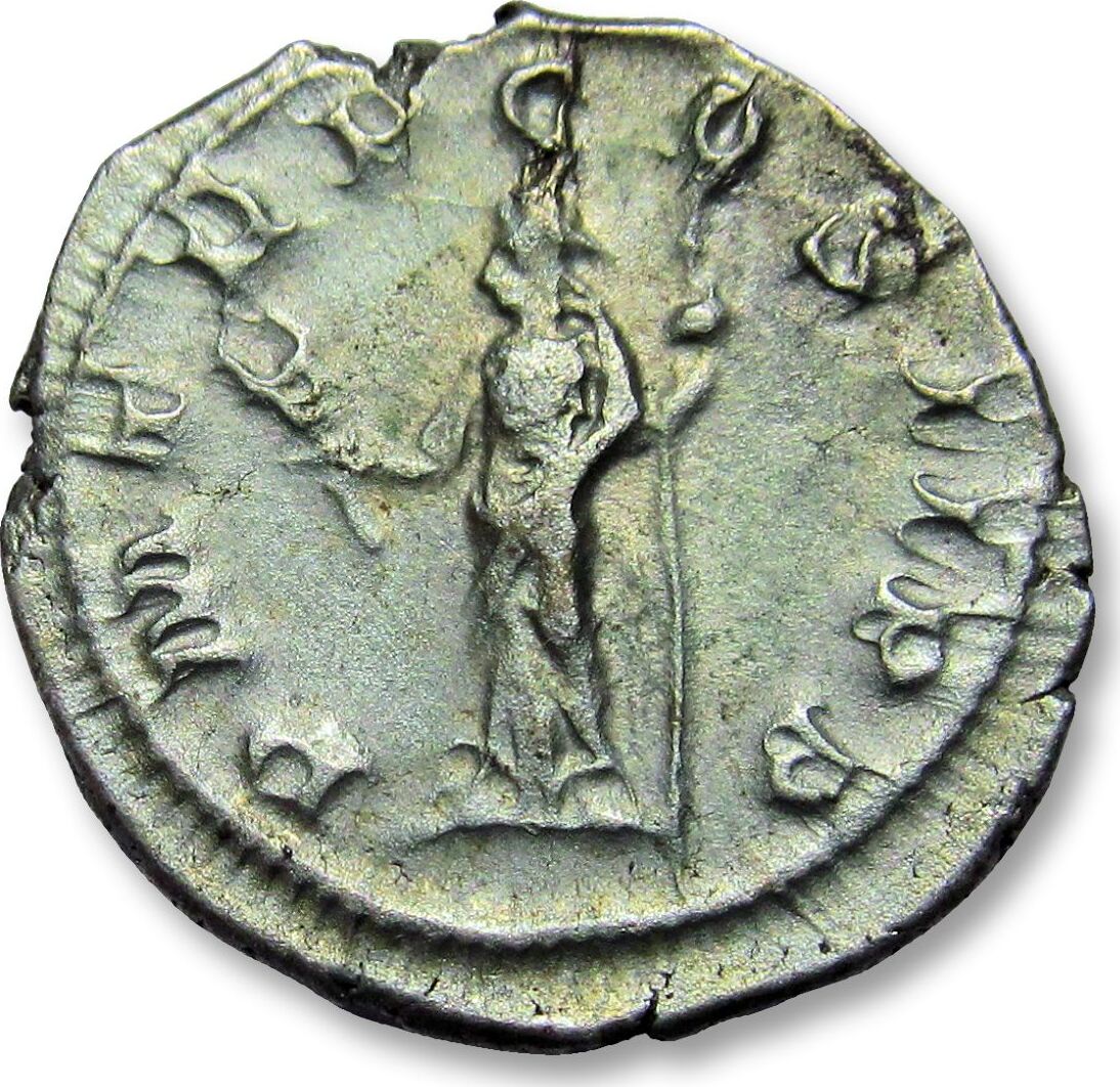 ROMAN EMPIRE AR denarius 238 A.D. Pupienus, Rome mint - superb portrait ...