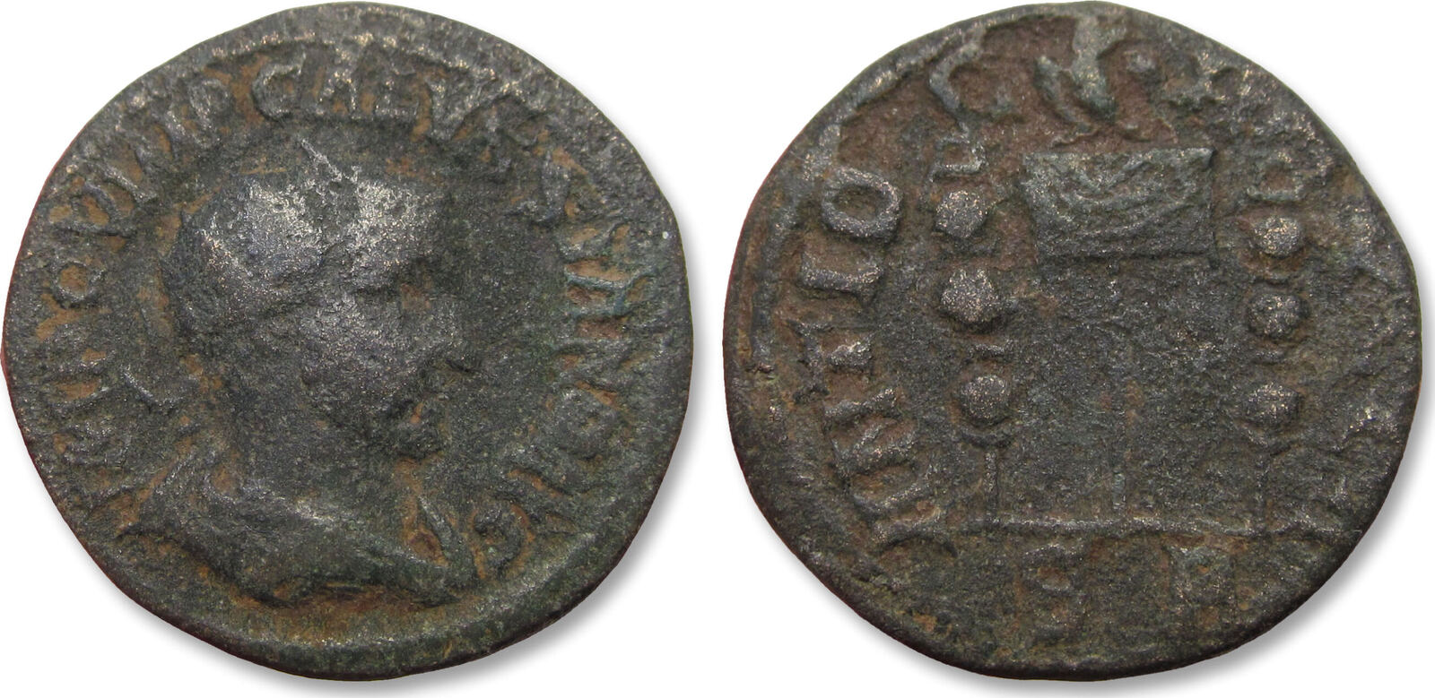 ROMAN EMPIRE AE 23mm provincial coin 251-253 A.D. Volusian / Volusianus ...