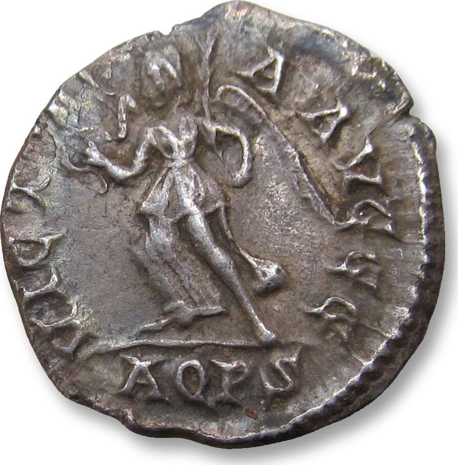 ROMAN EMPIRE AR 1/2 siliqua, half siliqua, half-siliqua 388-392 A.D ...