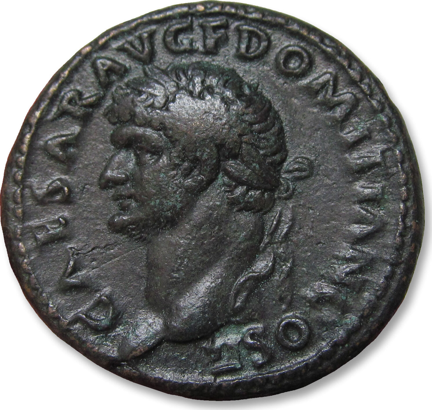 ROMAN EMPIRE AE As 73-74 A.D. Domitian / Domitianus as Caesar under ...