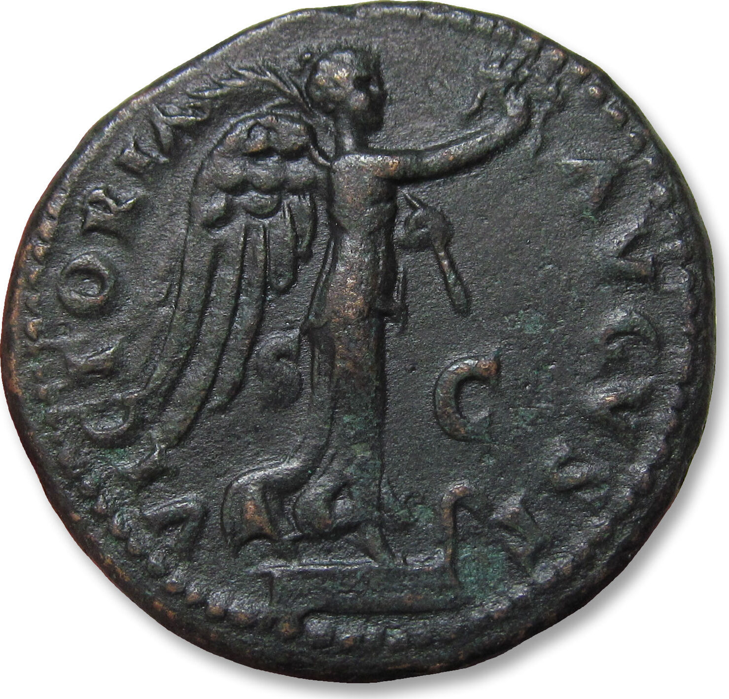 ROMAN EMPIRE AE As 73-74 A.D. Domitian / Domitianus as Caesar under ...