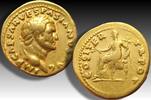 ROMAN EMPIRE AV gold solidus 375-392 A.D. Valentinian II ...