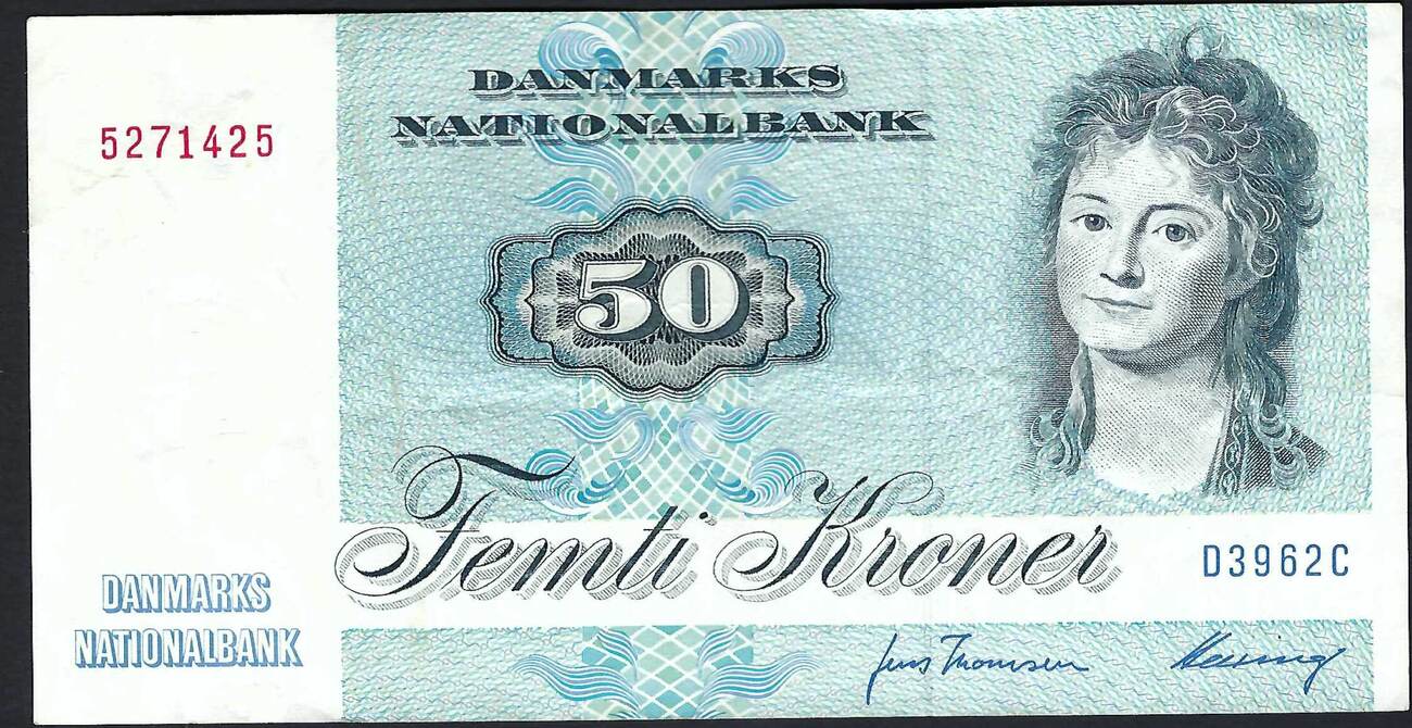 Danemark / Denmark 50 Kroner 1996 Danmarks National Bank S | MA-Shops