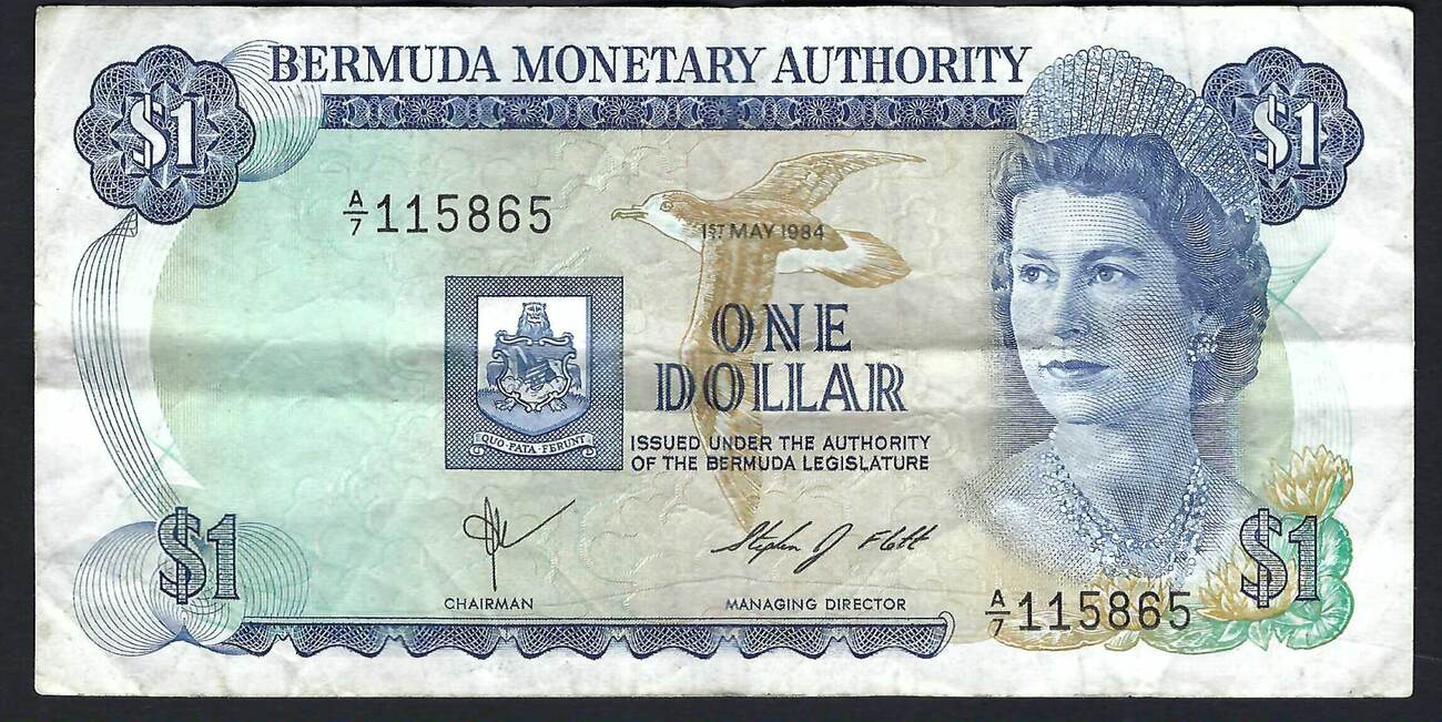 Bermudes / Bermuda 1 Dollar 01/05/1984 Bermuda Monetary Authority S ...