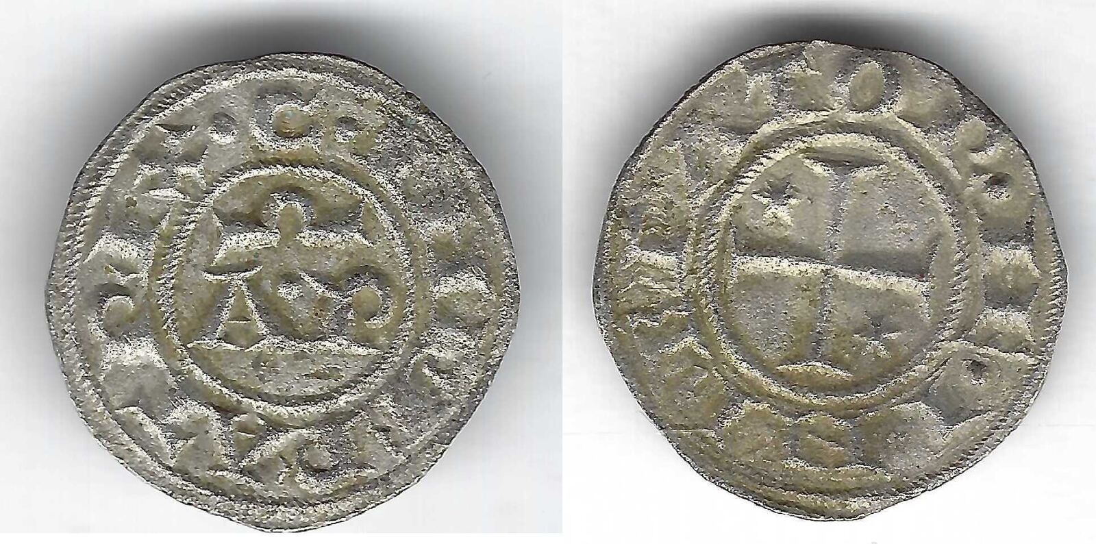 Italie / Italia / Brindisi Denier 1195 - 1196 Henri VI et Constance VF | MA-Shops