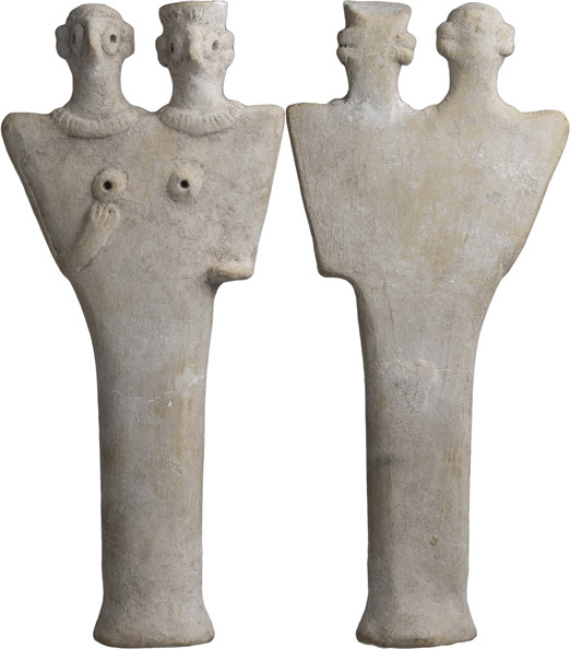Early 1st millennica. BC Syrian Syro-Hittite Double Headed Idol | MA-Shops