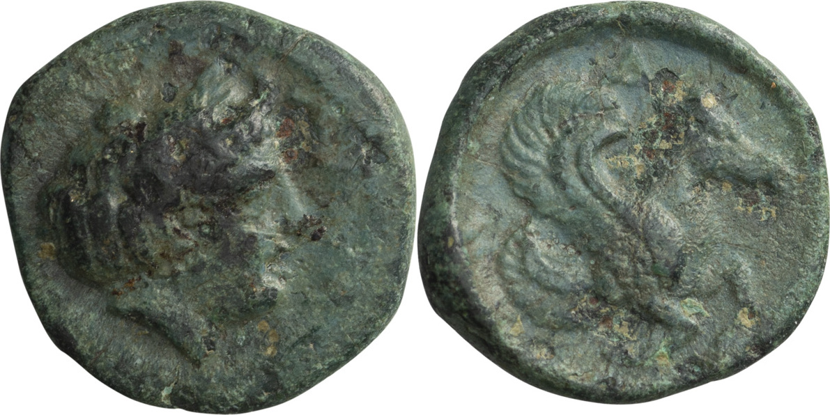 Ancient Greek 4th-3rd century BC Mysia, Lampsacus. AE 11 | MA-Shops