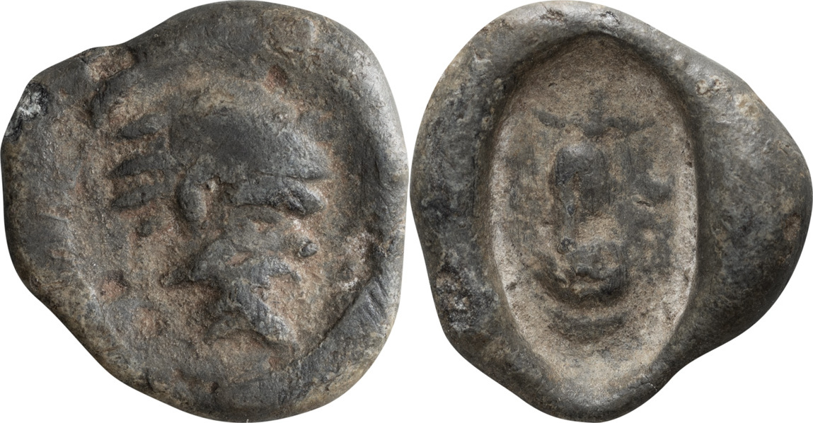 Ancient Roman Egypt, undated, 2nd-3rd century Egypt Lead Token. | MA-Shops