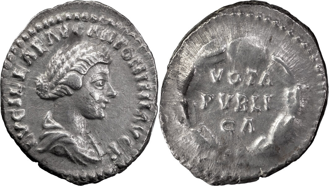 Ancient Roman Lucilla. Denarius | MA-Shops