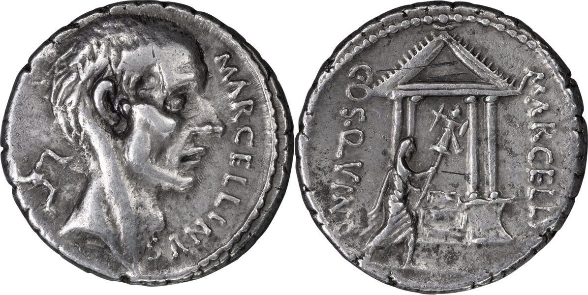 Ancient Roman P. Cornelius Lentulus Marcellinus. Denarius | MA-Shops