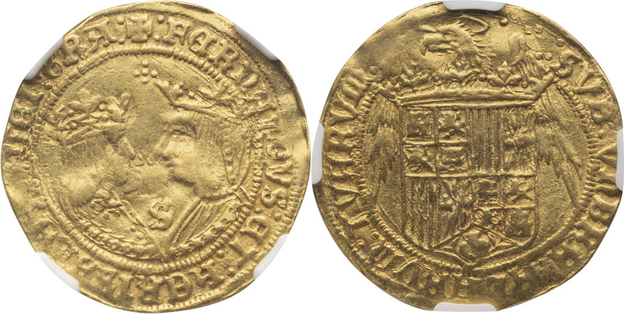 Spain 2 Excelente Gold AU50 | MA-Shops