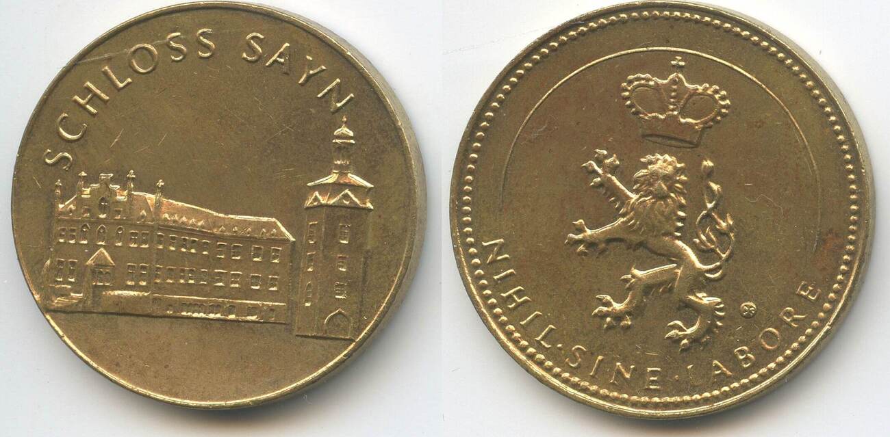 Deutschland Bundesrepublik Rheinland-Pfalz Medaille Souvenir Token nd ...