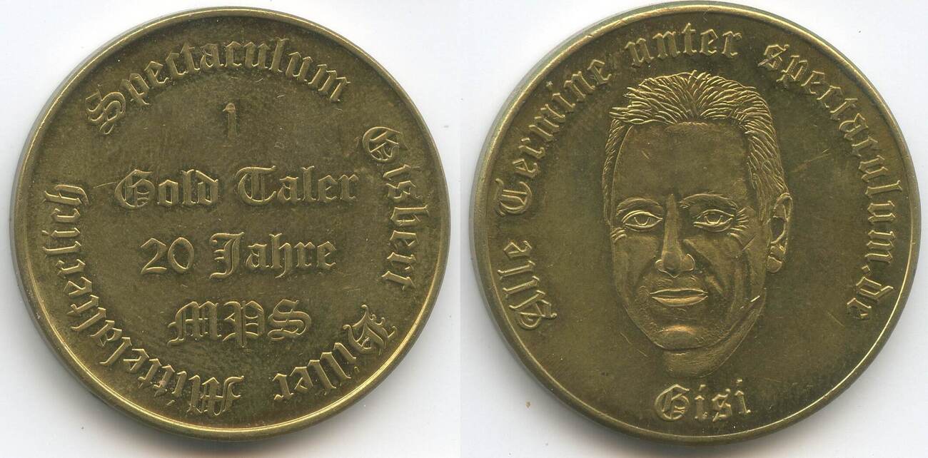 Deutschland Wertmarke 1 Gold-Taler 2006 M#7355 - Spectaculum Gisbert ...