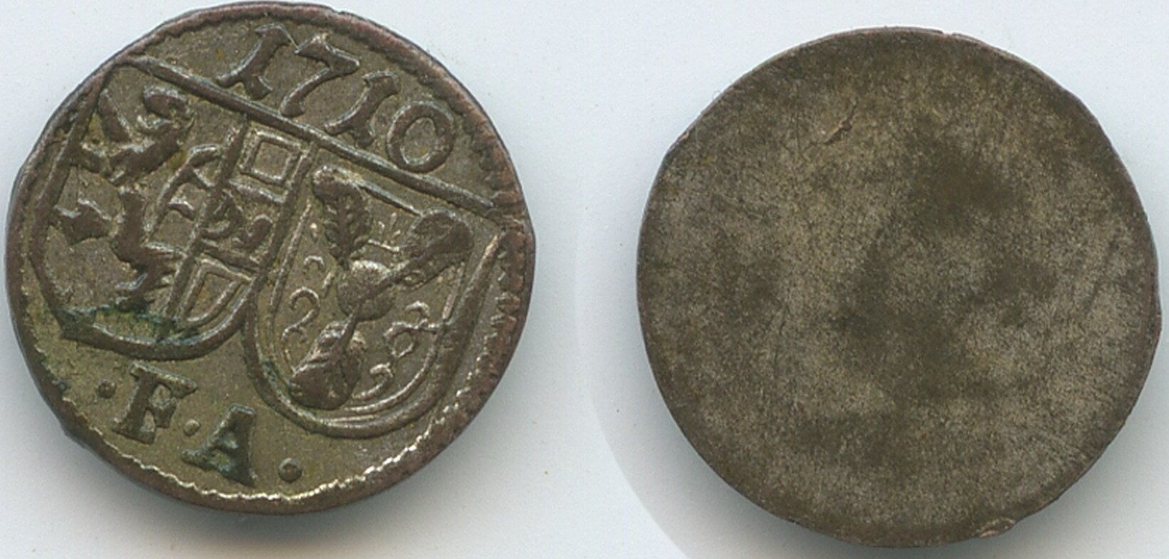 Erzbistum Salzburg 1 Pfennig 1710 GB1082 - Franz Anton von Harrach 1709 ...
