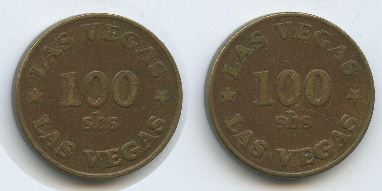 Tansania 100 SHS Shiling Jeton Casino Token nd. M#6097 - Las Vegas ...