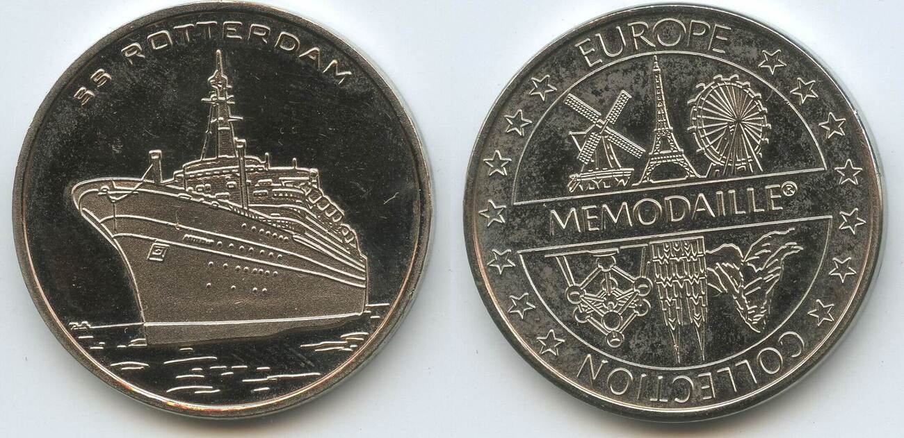 Niederlande Medaille Souvenir Token nd. G13834 - SS Rotterdam ...