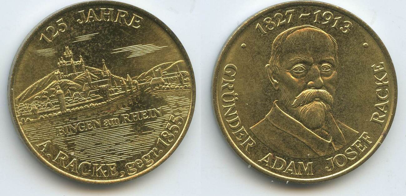 Deutschland Bundesrepublik Rheinland-Pfalz Medaille nd. G13721 - Bingen ...