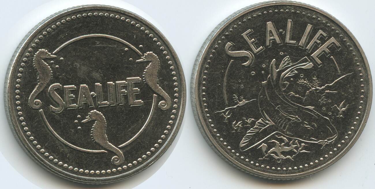 Deutschland Bundesrepublik Medaille Sea-Life Souvenir Token nd. G15797 ...