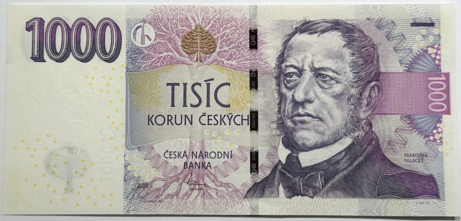 Tschechien 1000 Korun Banknote Geldschein 2008 GB675 - František ...