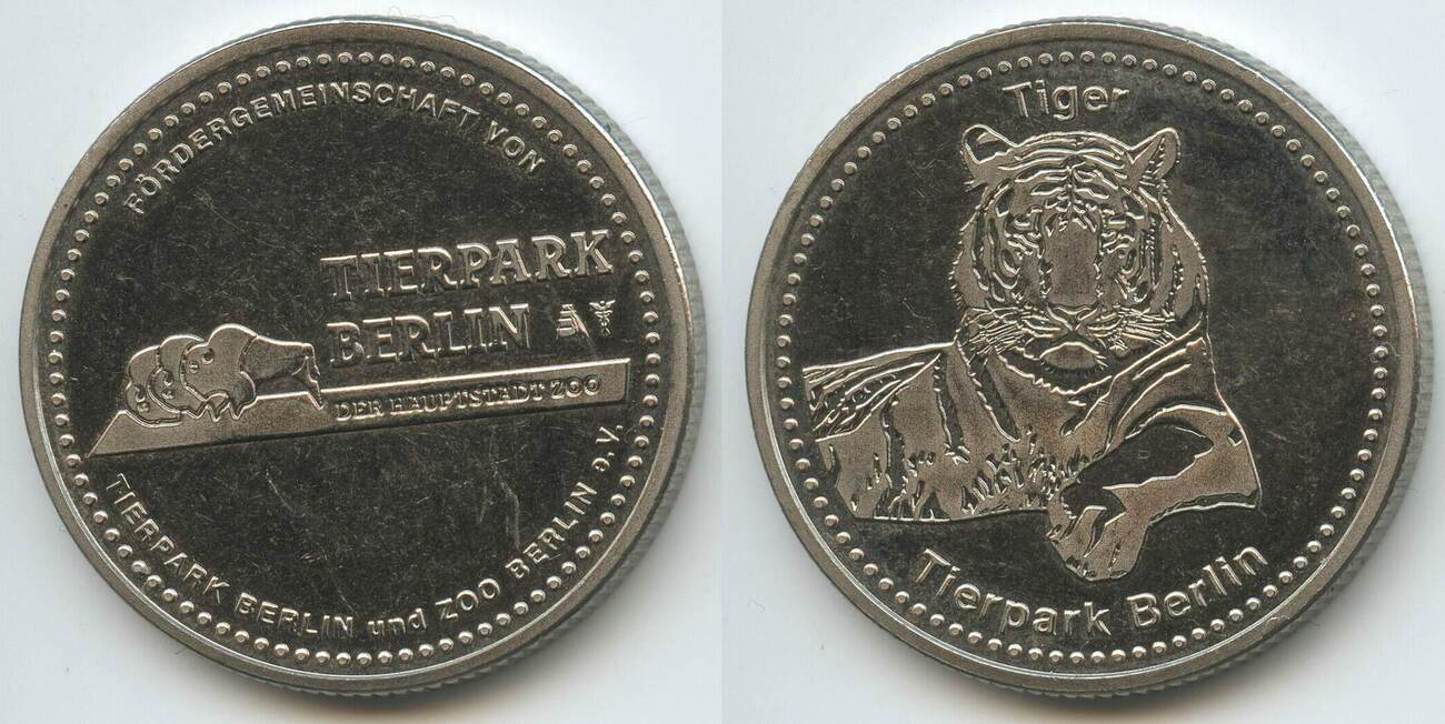 Deutschland Bundesrepublik Medaille Souvenir Token nd. G10683 - Tiger ...